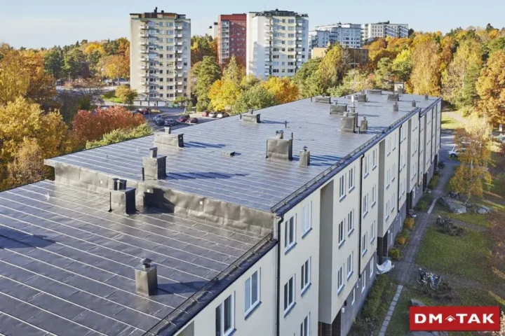 Takmålning - Aspnäsvägen - DM TAK